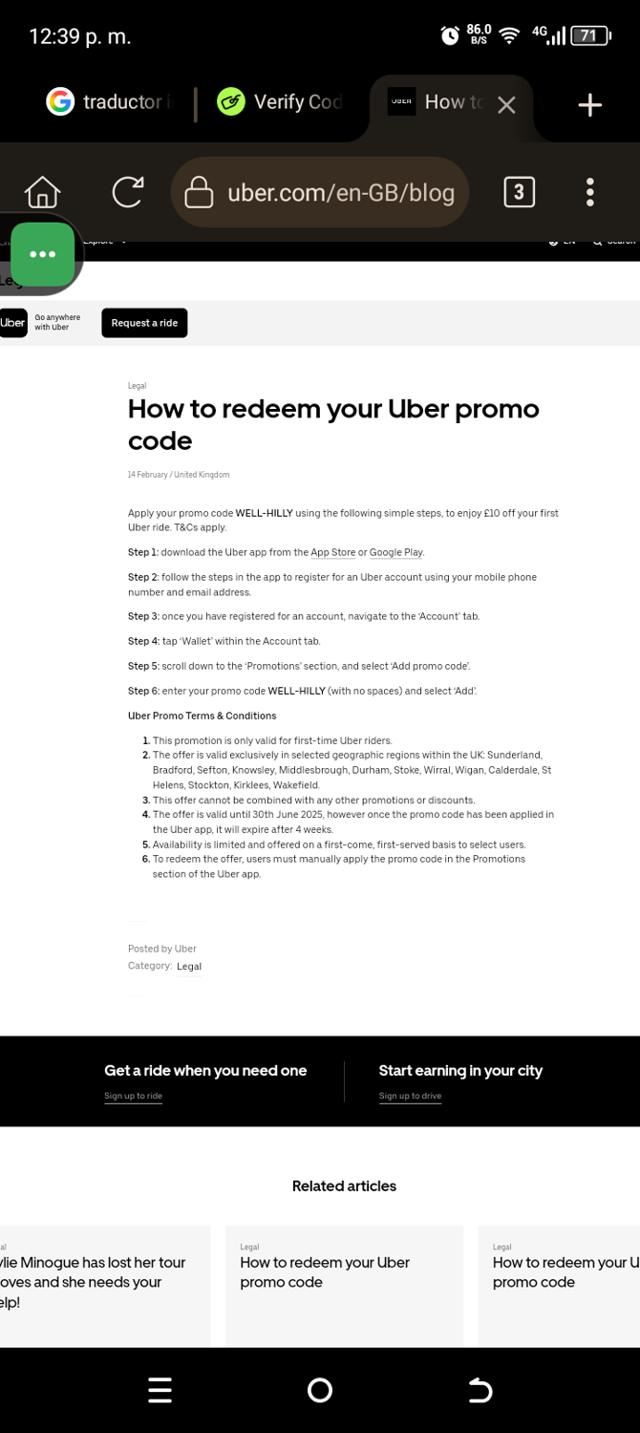 Uber Promo Codes (4 Verified) - 30% Off + Free Ship Sep 2025