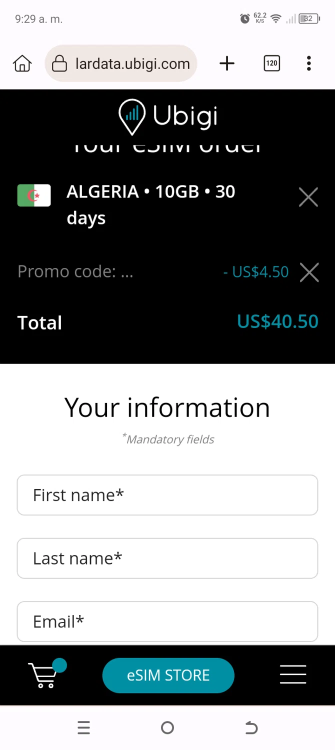 Ubigi eSIM Promo Codes - 10% Off (15 Verified) Mar 2026