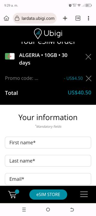 Ubigi eSIM Promo Codes (15 Verified) - 10% Off Oct 2025