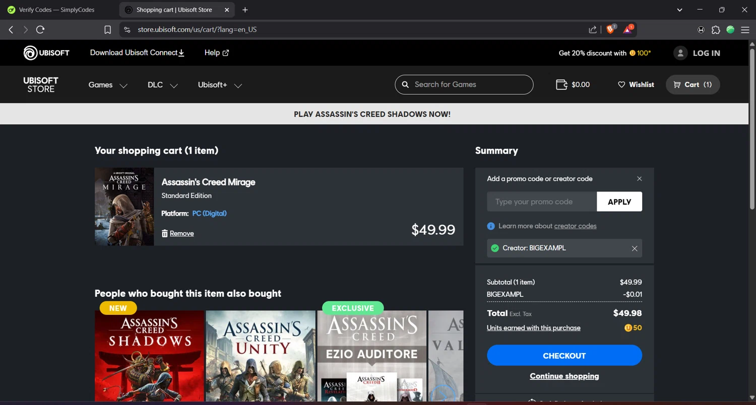 Ubisoft Promo Codes (9 Verified) - $10 Off Sitewide Jun 2025