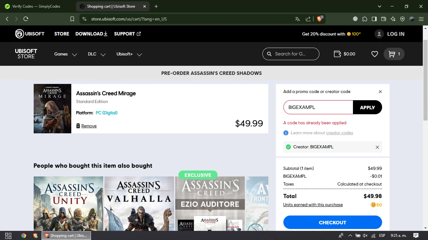 Ubisoft Promo Codes (12 Verified) - Sitewide Feb 2025