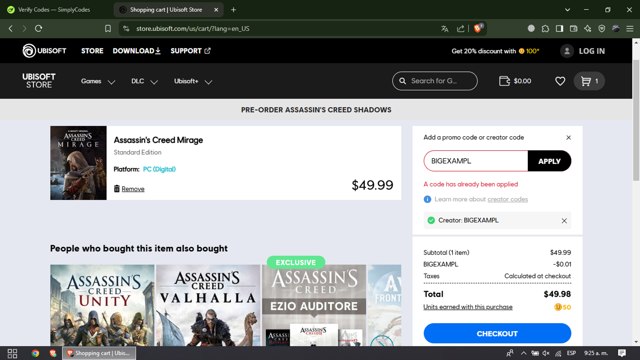 Ubisoft Promo Codes (12 Verified) - Sitewide Feb 2025