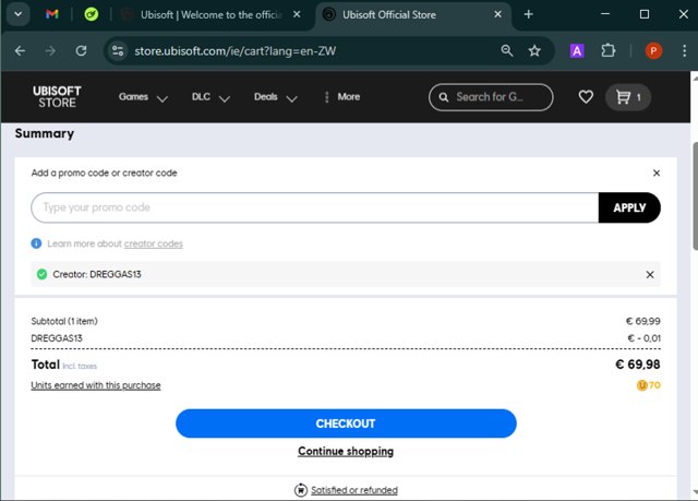 Ubisoft Promo Codes (10 Verified) - $1 Off Sitewide Apr 2025