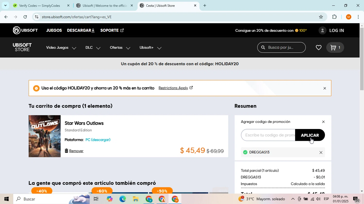 Ubisoft Promo Codes (10 Verified) - $1 Off Sitewide Apr 2025