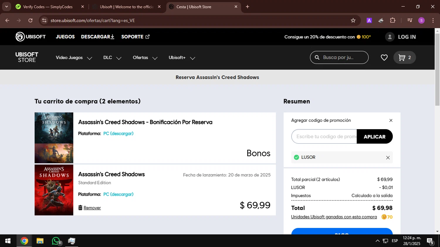Ubisoft Promo Codes (12 Verified) - Sitewide Feb 2025