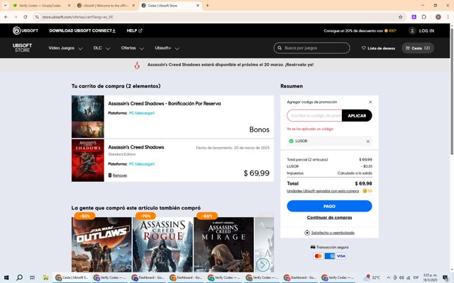 Ubisoft Promo Codes (10 Verified) - $1 Off Sitewide Apr 2025