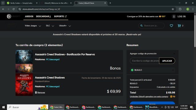 Ubisoft Promo Codes (10 Verified) - Sitewide Mar 2025