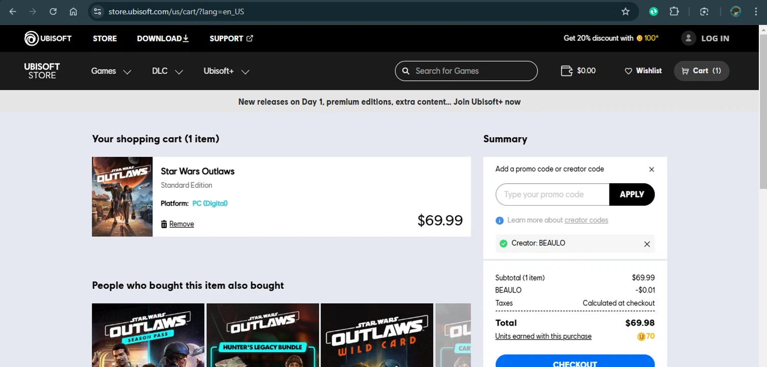 Ubisoft Promo Codes (11 Verified) - Sitewide Jan 2025