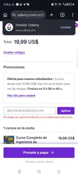 Udemy Promo Codes - 45% Off (3 Verified) Jun 2026
