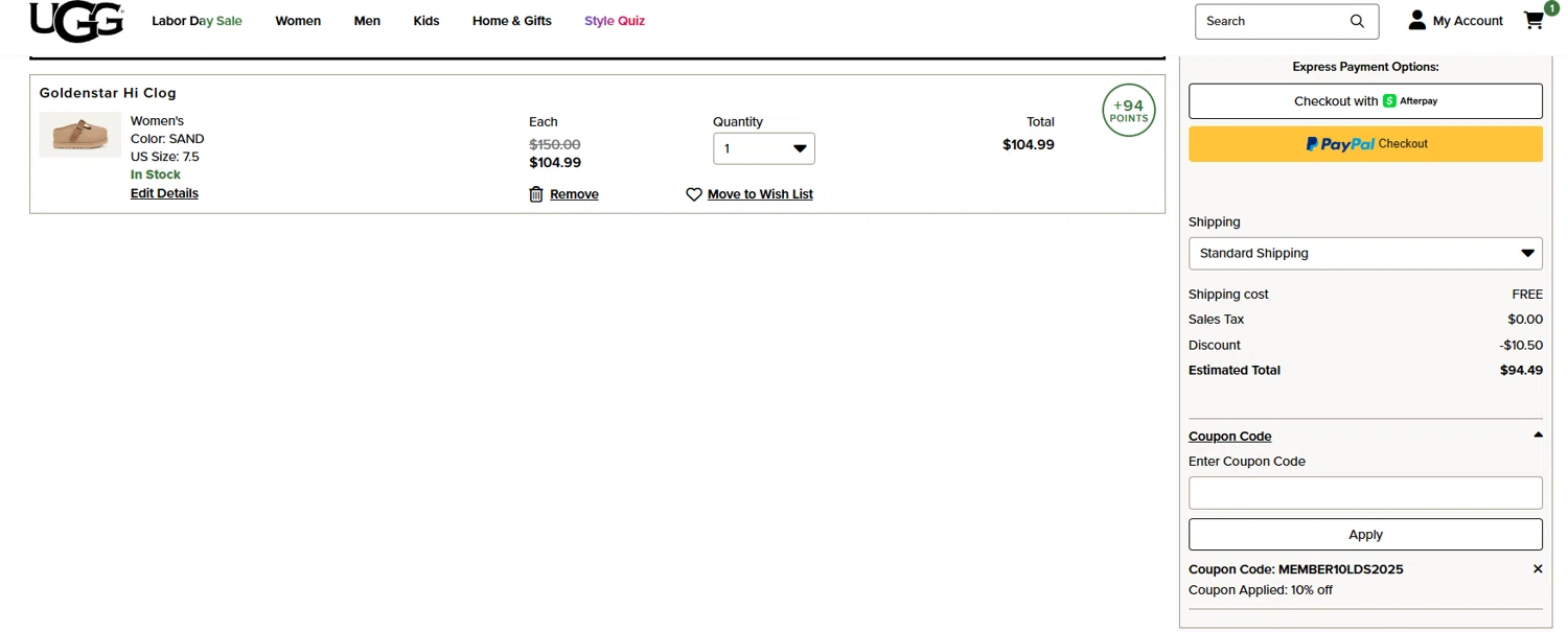 UGG Promo Codes - 10% Off Sitewide (1 Verified) Dec 2025