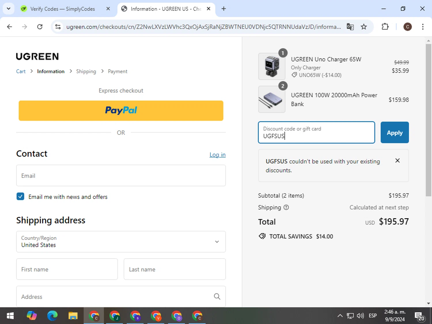 Ugreen Promo Codes - 20% Off | November 2024