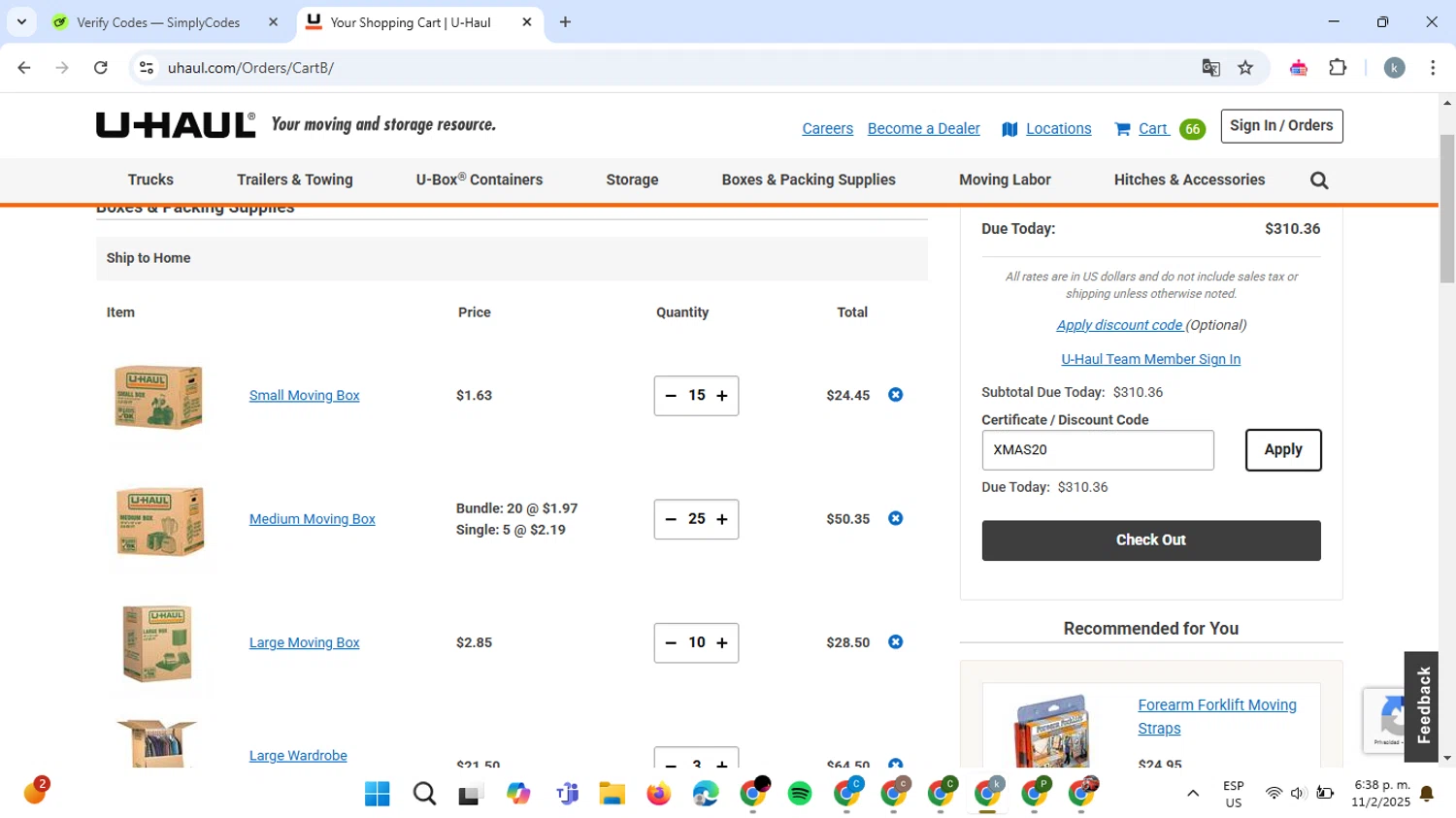 U-Haul Promo Codes - 20% Off Sitewide Coupons Dec 2025