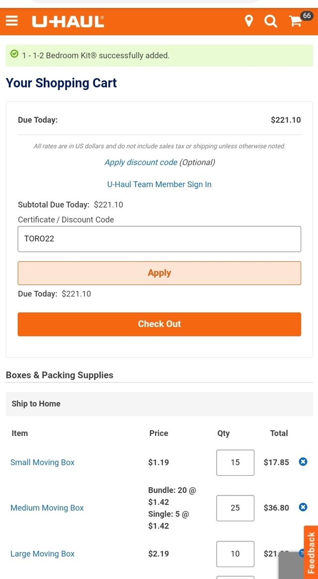 U-Haul Promo Codes - 20% Off Coupons Sep 2025