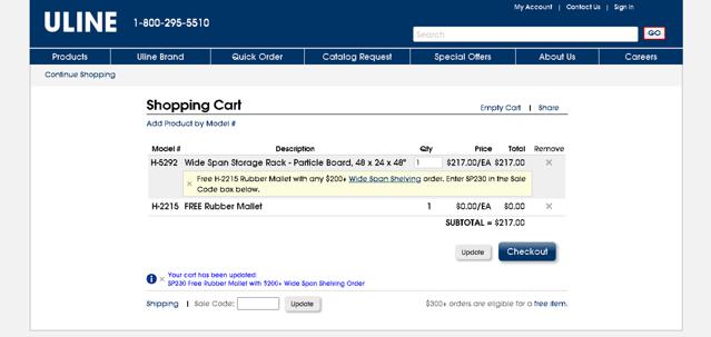 Uline Promo Codes (8 Verified) - 40% Off w/Code Sep 2025