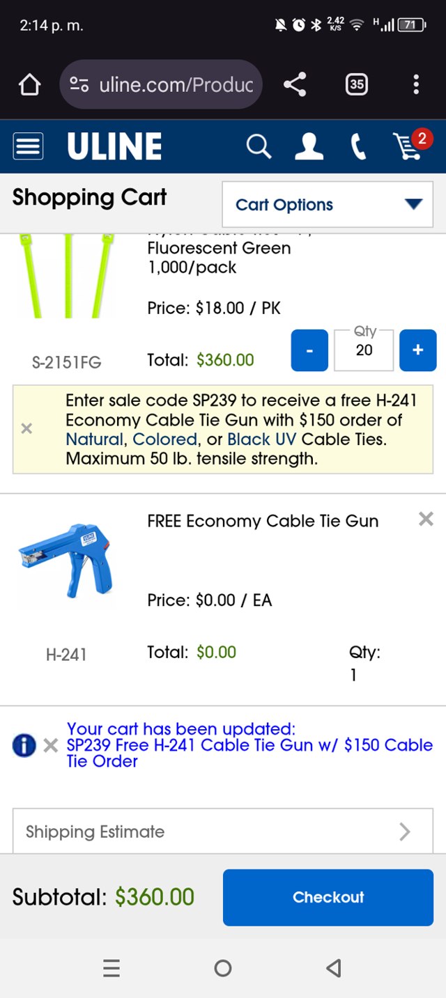 Uline Coupon Codes (8 Verified) - 40% Off w/Code May 2025