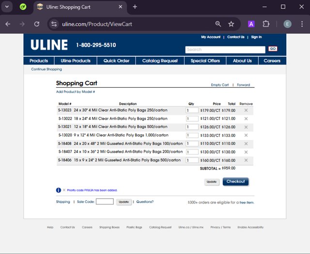 Uline Coupon Codes (6 Verified) - w/Code Feb 2025