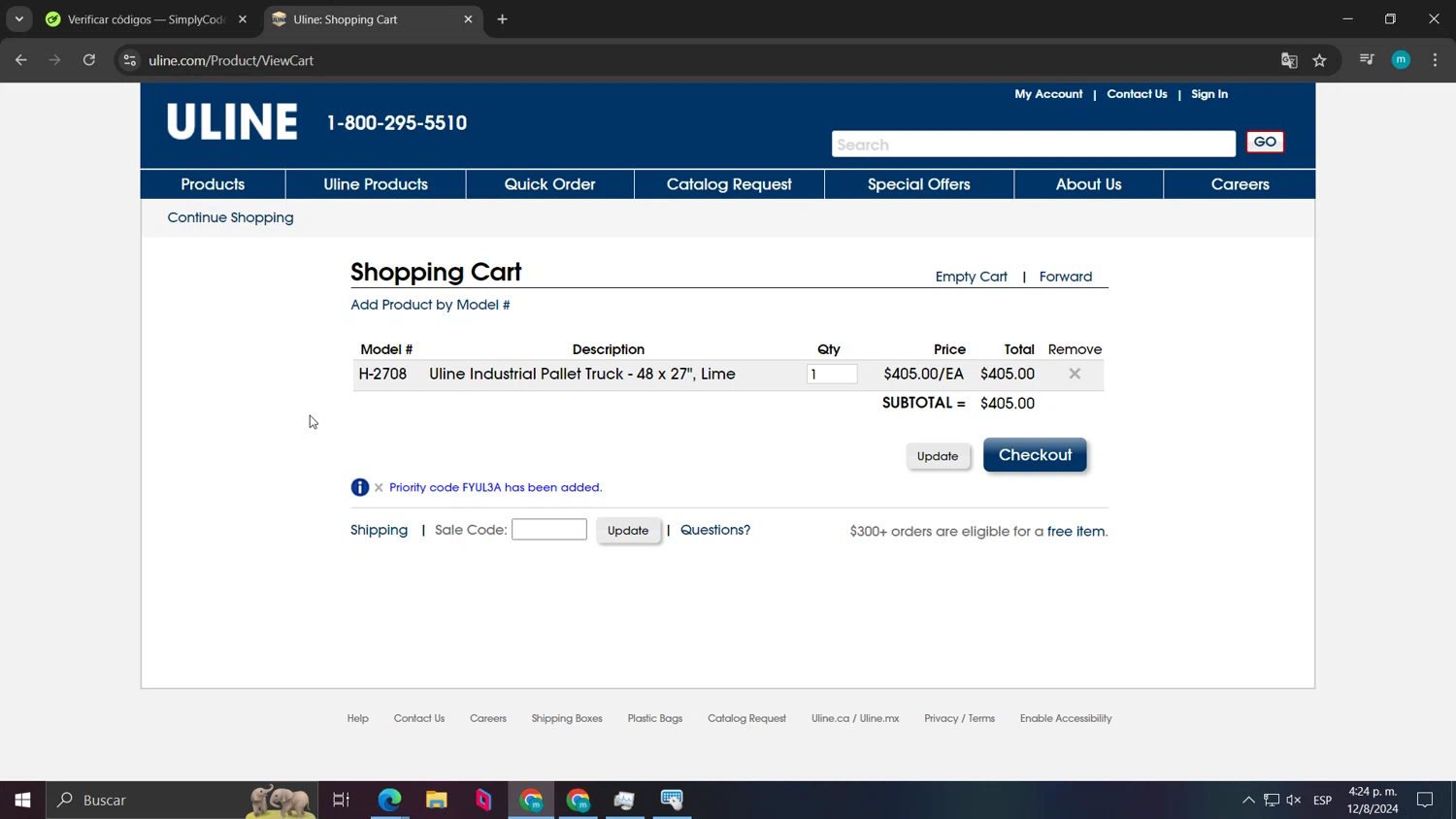 Uline Coupon Codes - 40% Off | September 2024