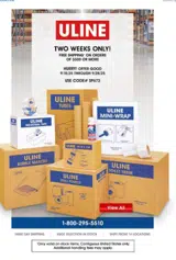 Uline Promo Codes - 40% Off (4 Verified) May 2026