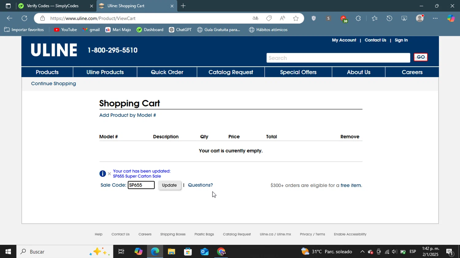 Uline Coupon Codes - 40% Off | January 2025