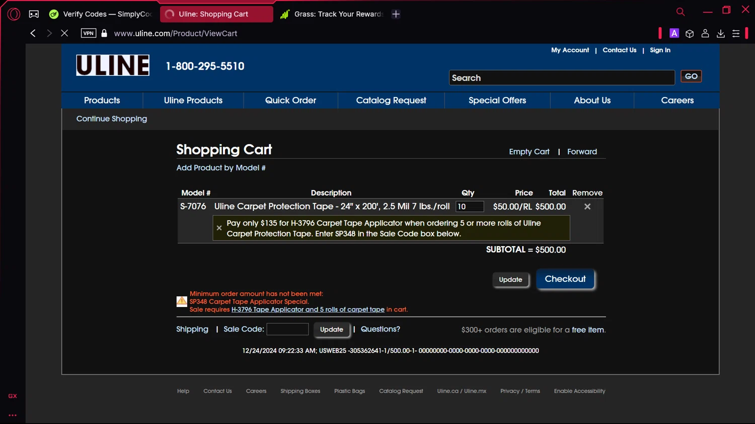 Uline Coupon Codes - 40% Off | January 2025