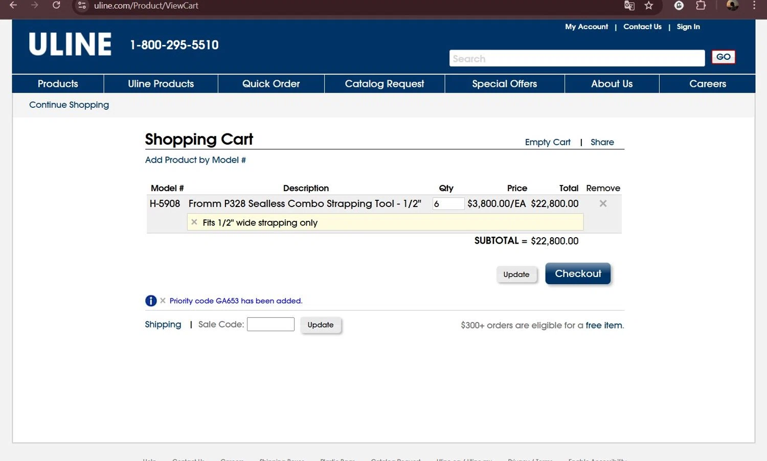 Uline Coupon Codes (7 Verified) - 40% Off w/Code May 2025