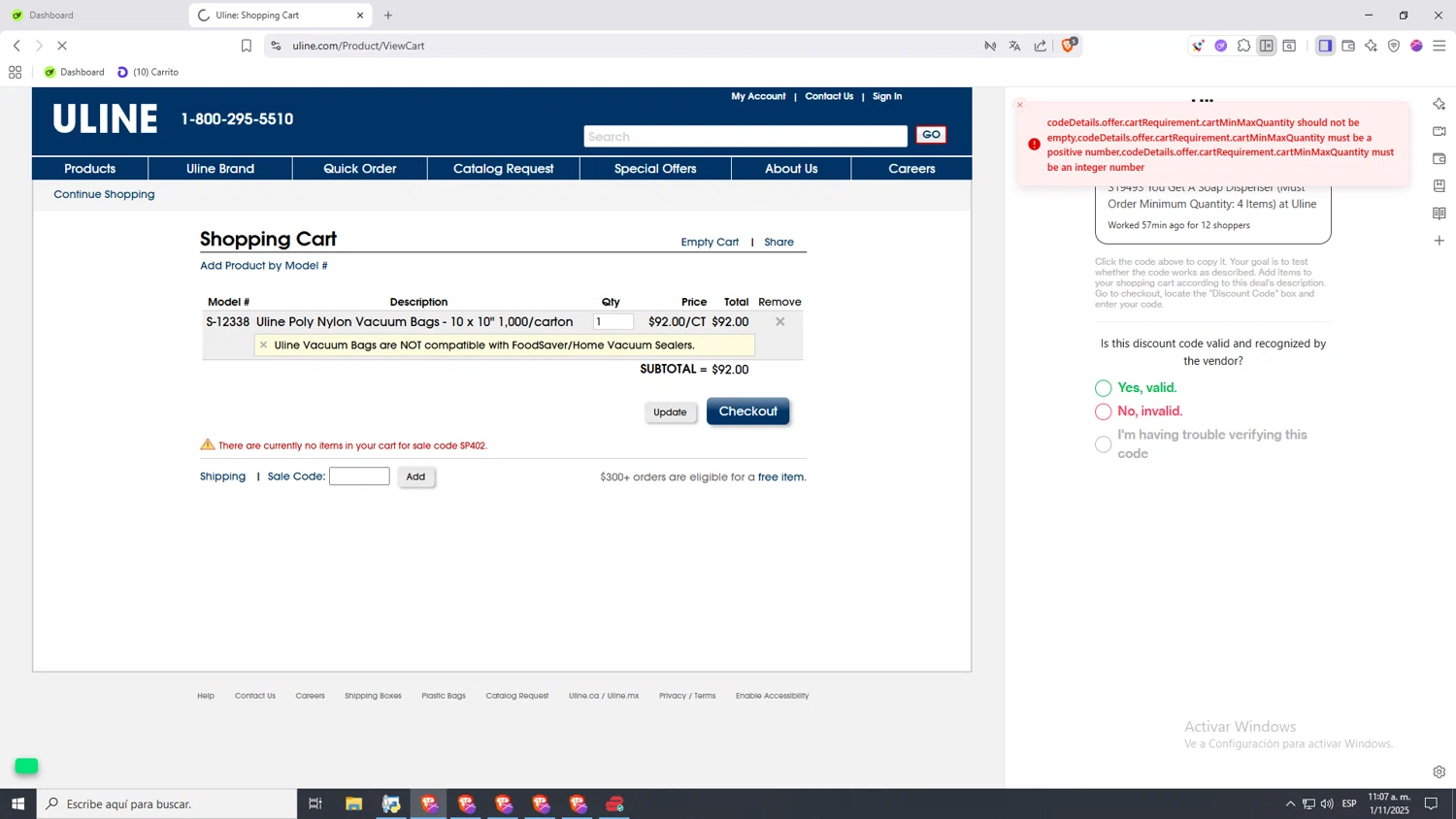 Uline Promo Codes - 40% Off (4 Verified) Dec 2025