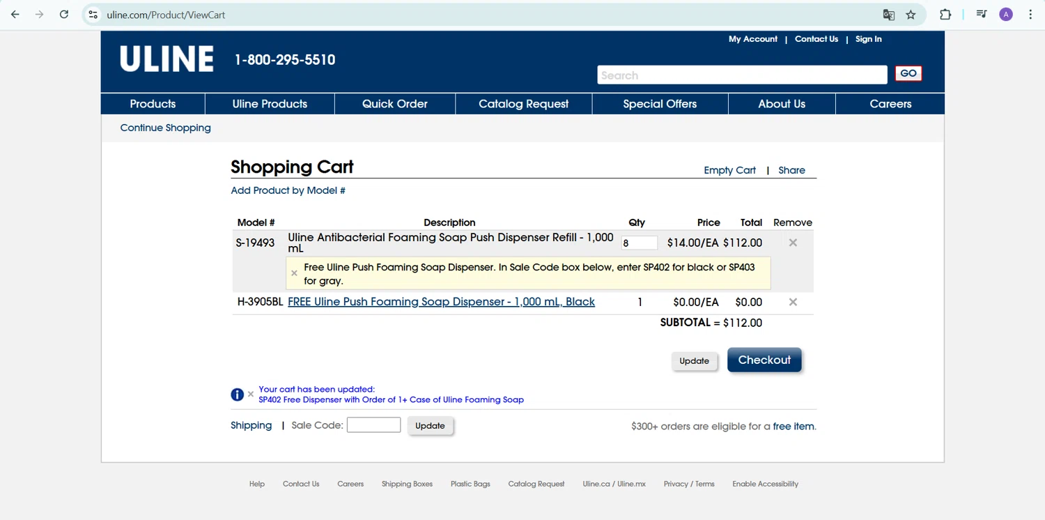 Uline Coupon Codes (7 Verified) - 40% Off w/Code May 2025