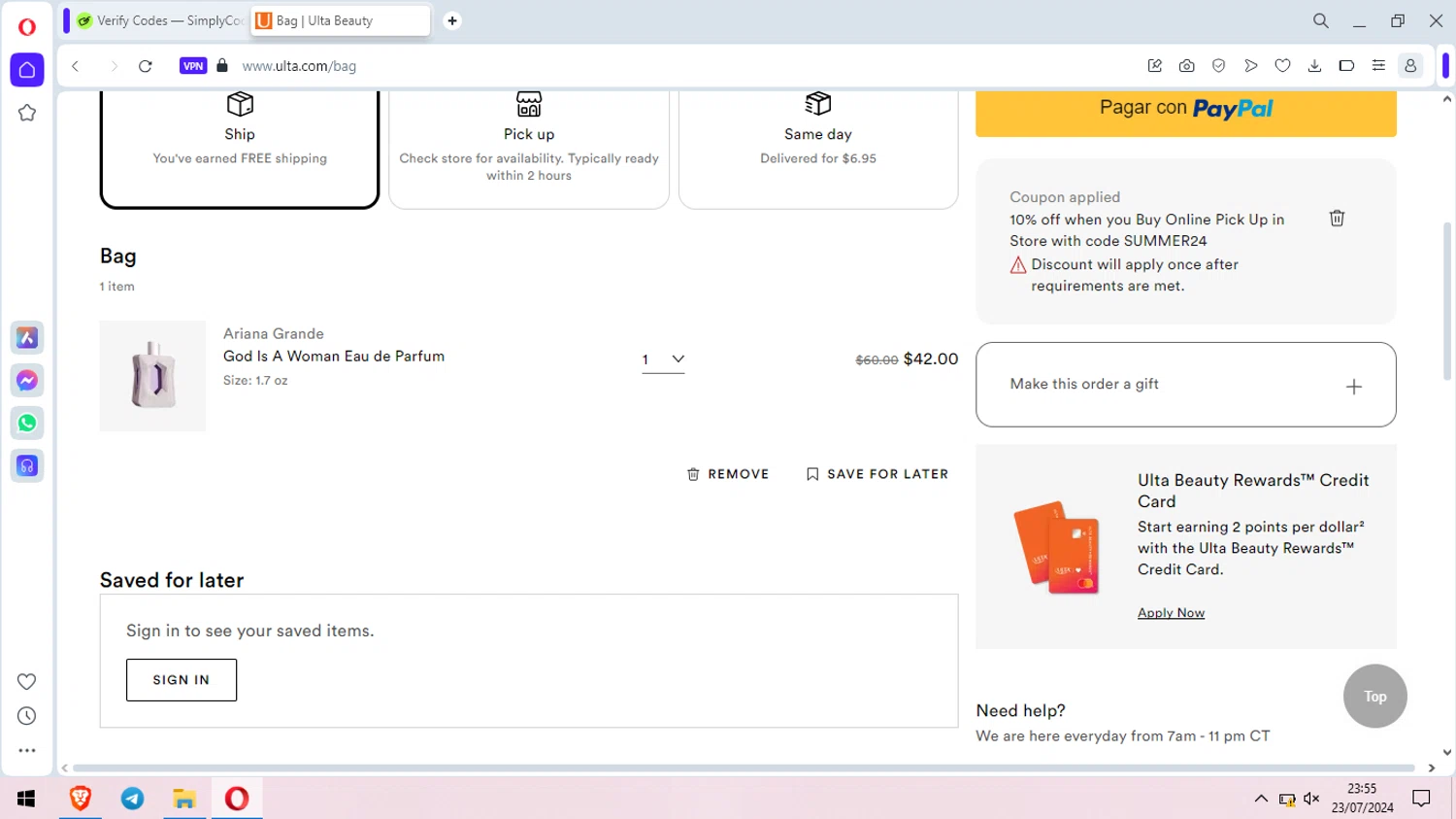 ULTA Coupons - $3 Off | September 2024