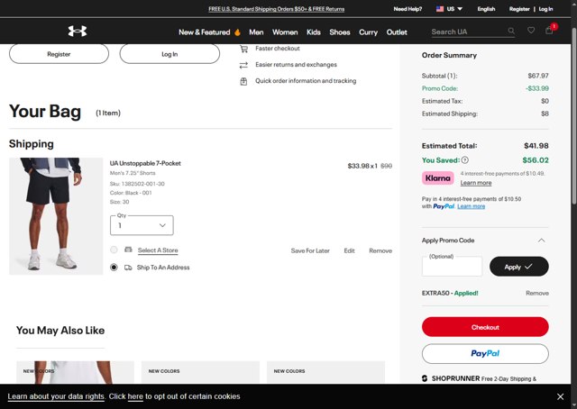 Under Armour Promo Codes - 30% Off Coupons Aug 2025