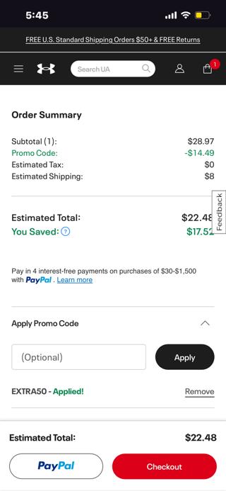 Under Armour Promo Codes (2 Verified) - 10% Off Oct 2025