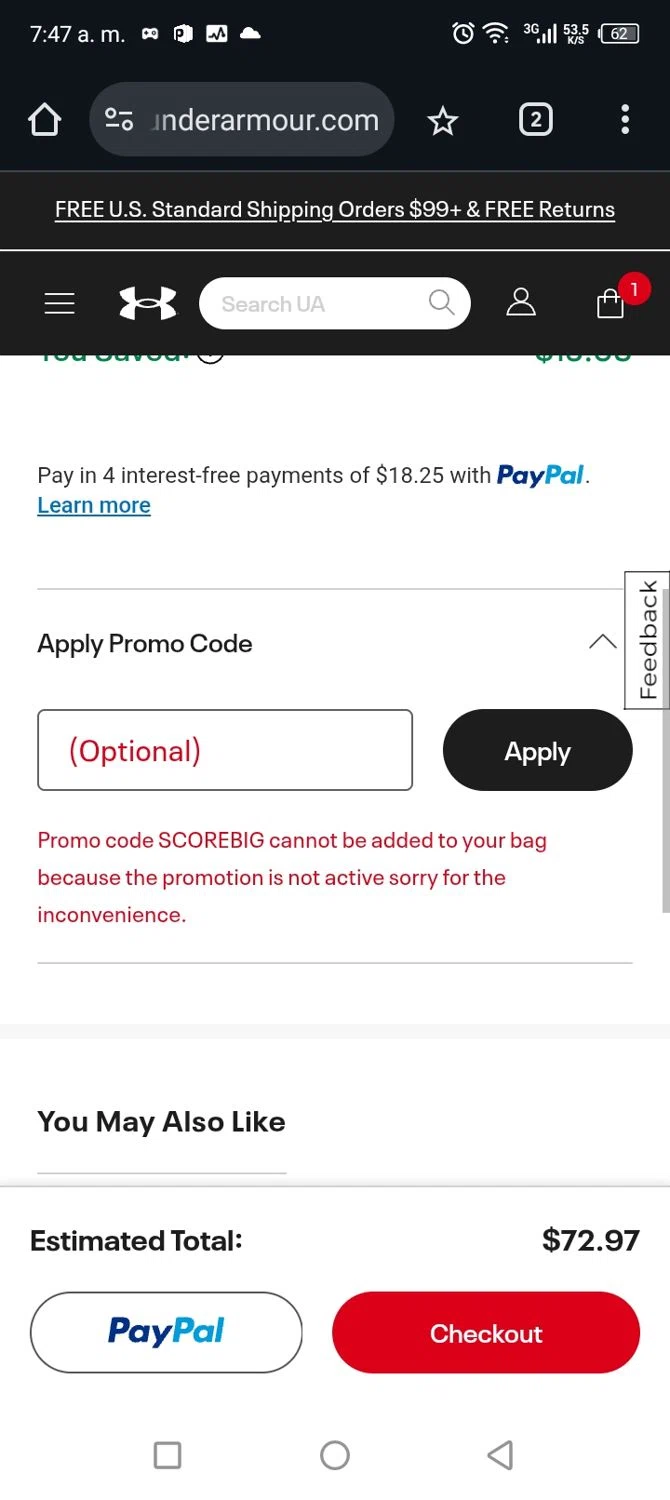 Under Armour Promo Codes (2 Verified) - 25% Off Nov 2025