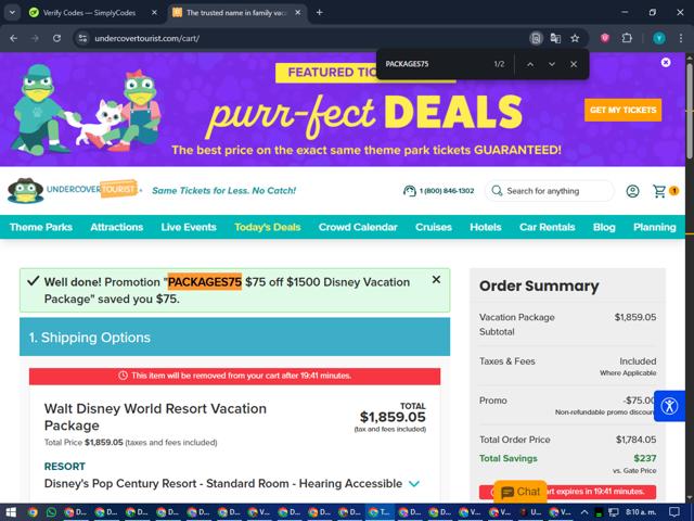 Undercover Tourist Promo Code (5 Verified) - $75 Off Oct 2025