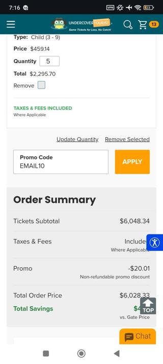 Undercover Tourist Promo Code (6 Verified) - $75 Off Oct 2025