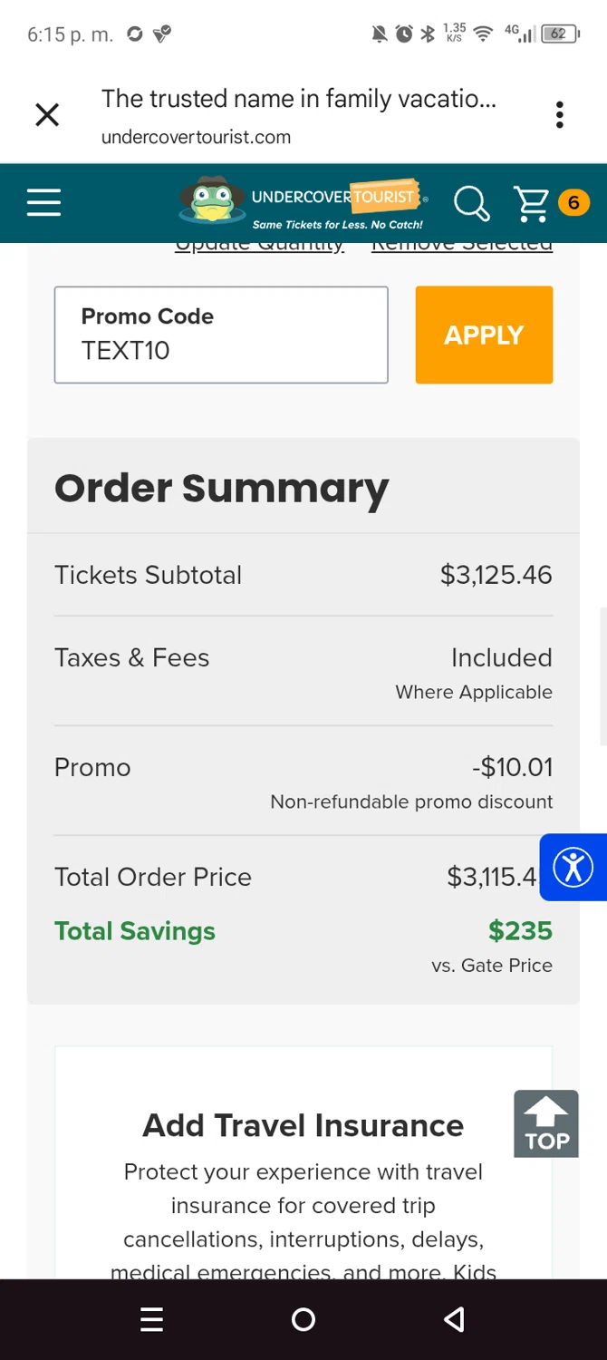 Undercover Tourist Promo Code (6 Verified) - $75 Off Oct 2025