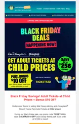 Undercover Tourist Promo Codes - $10 Off Jun 2026