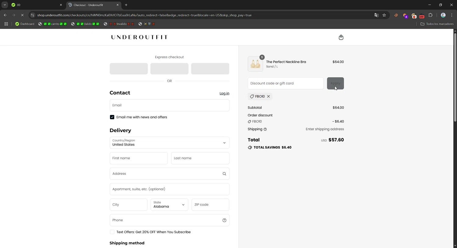 Underoutfit Promo Codes (14 Verified) - 10% Off Oct 2025
