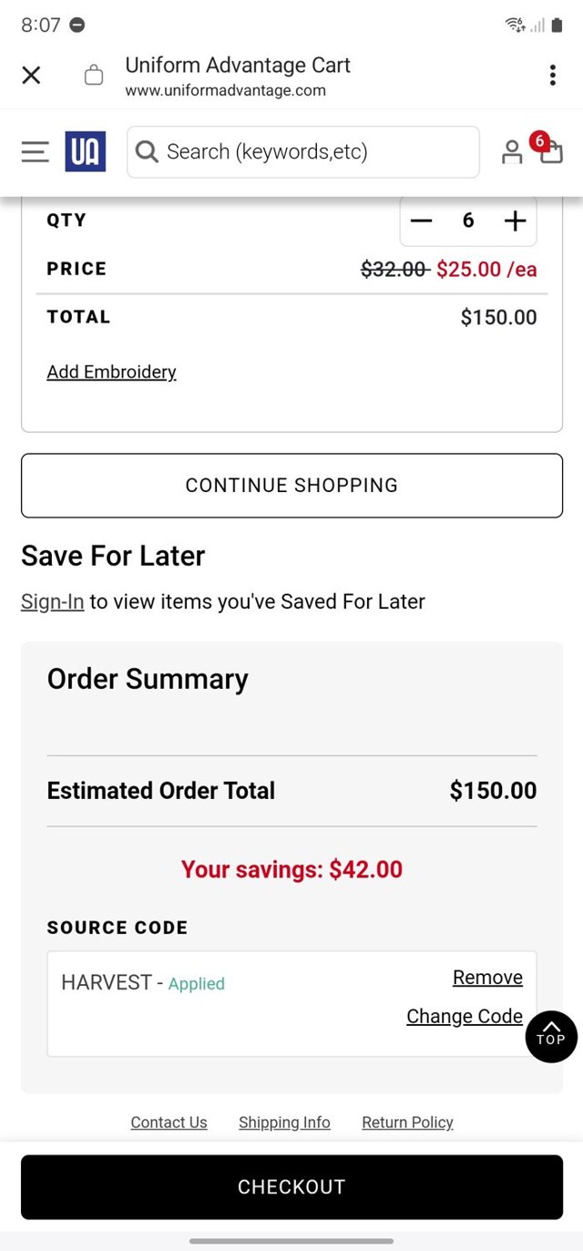 Uniform Advantage Coupon Codes & Black Friday 2024 Deals - 20% Off