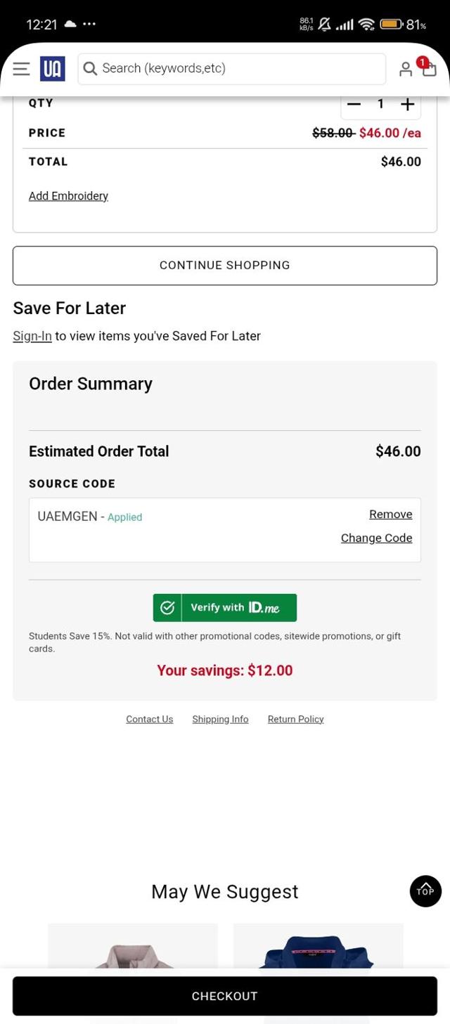 Uniform Advantage Promo Code (18 Verified) - 20% Off Sep 2025