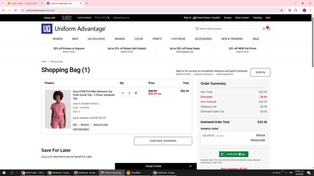 Uniform Advantage Promo Code (18 Verified) - 20% Off Sep 2025