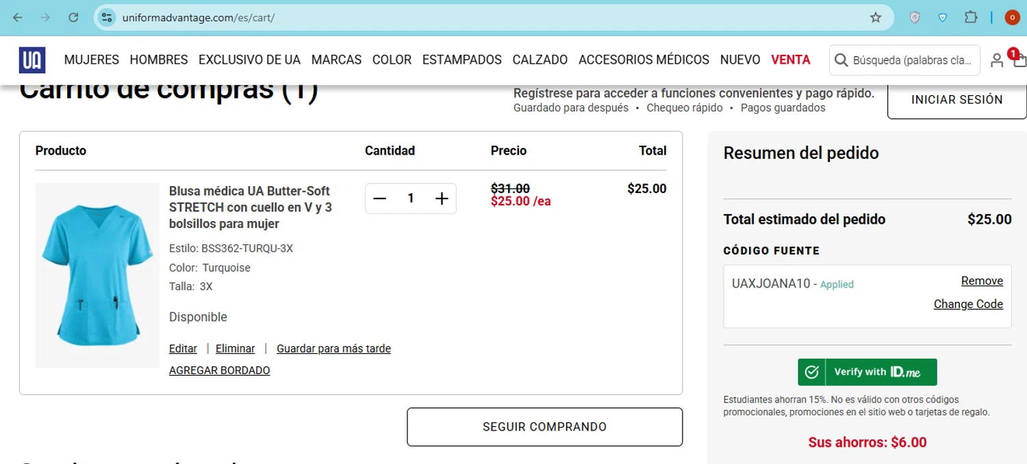 Uniform Advantage Promo Code (9 Verified) - 20% Off May 2025