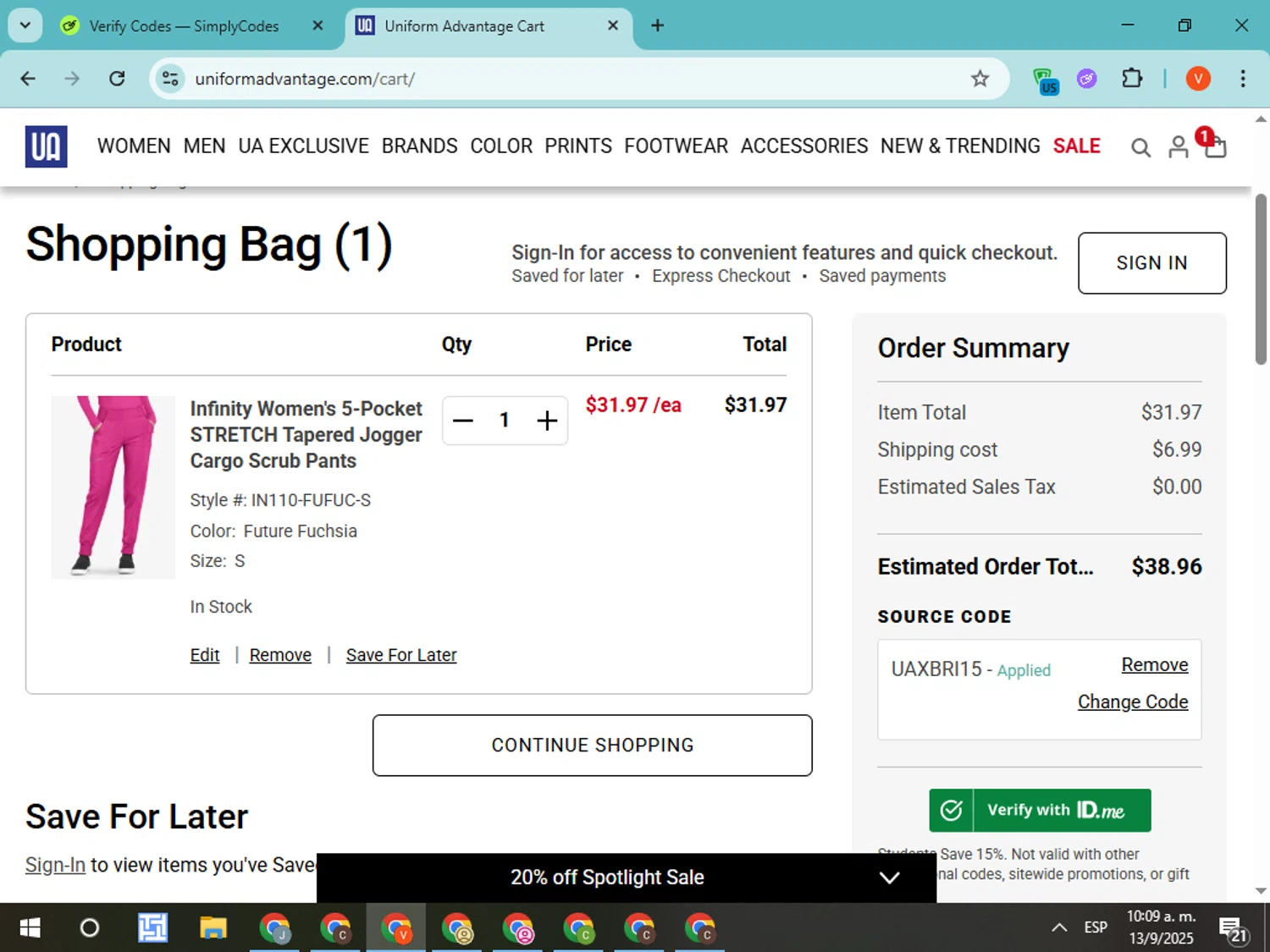 Uniform Advantage Promo Code (21 Verified) - 20% Off Sep 2025