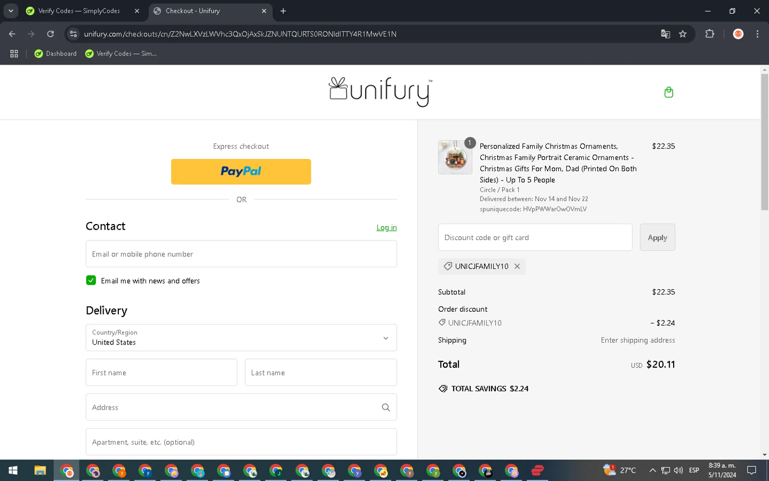 Unifury Discount Codes (5 Verified) - Sitewide Jan 2025