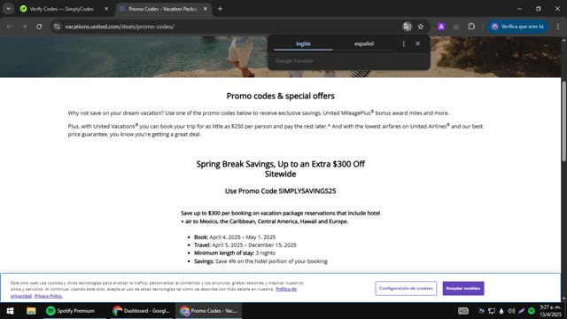 United Airlines Promo Codes (2 Verified) - $300 Off May 2025
