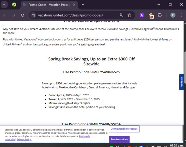 United Airlines Promo Codes (2 Verified) - $300 Off Apr 2025