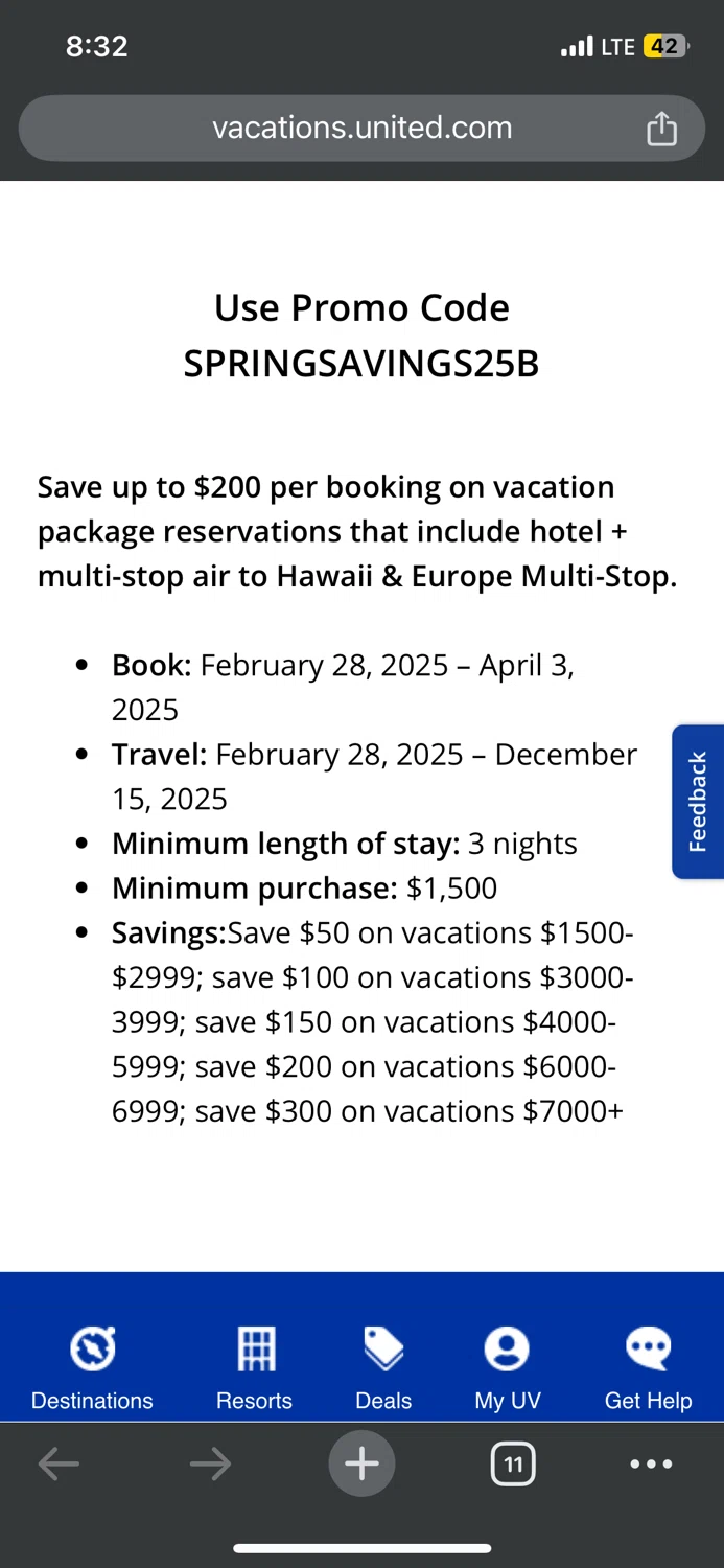 United Airlines Promo Codes (6 Verified) - $200 Off Mar 2025