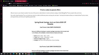 United Airlines Promo Codes (3 Verified) - $250 Off May 2025