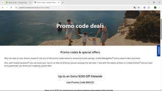 United Airlines Promo Codes (3 Verified) - $250 Off Jun 2025