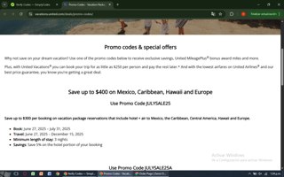 United Airlines Promo Codes (3 Verified) - $150 Off Aug 2025