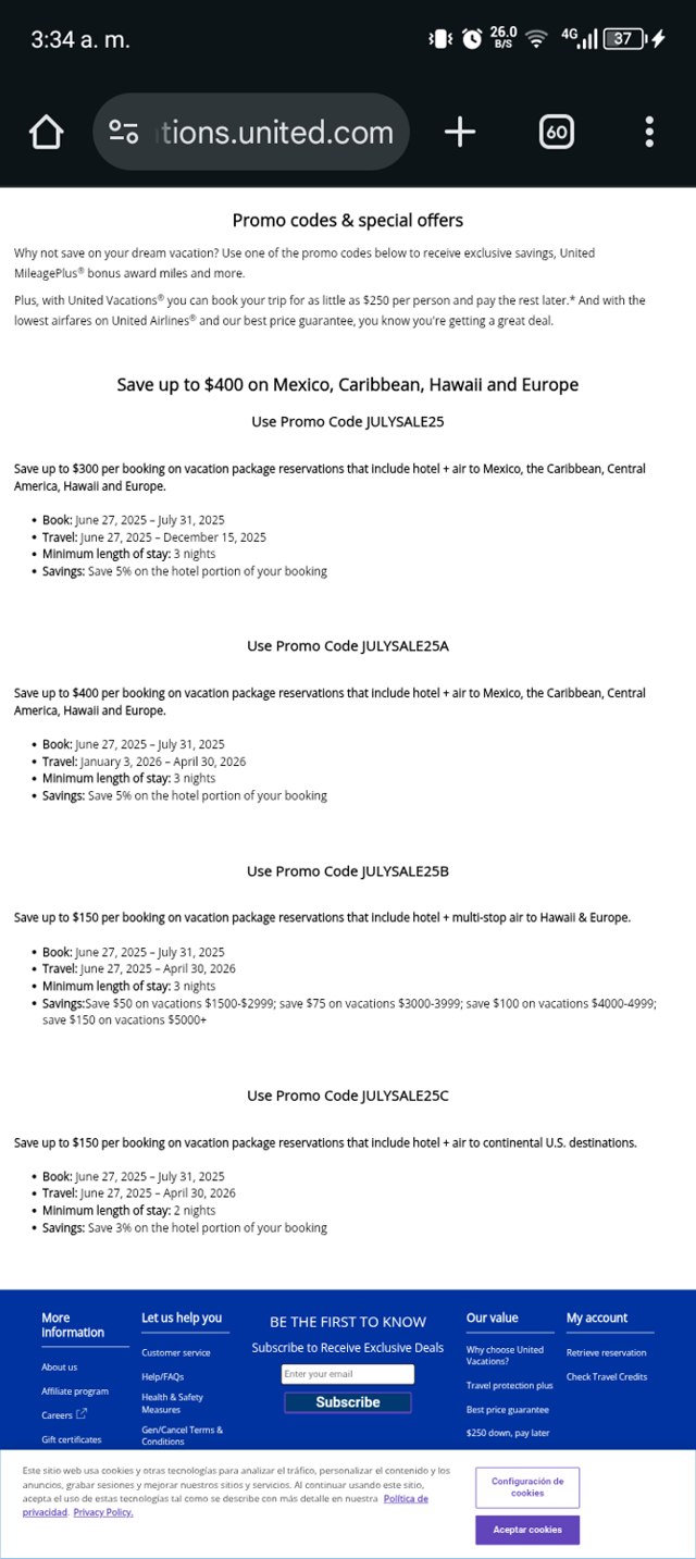 United Airlines Promo Codes (3 Verified) - $150 Off Aug 2025