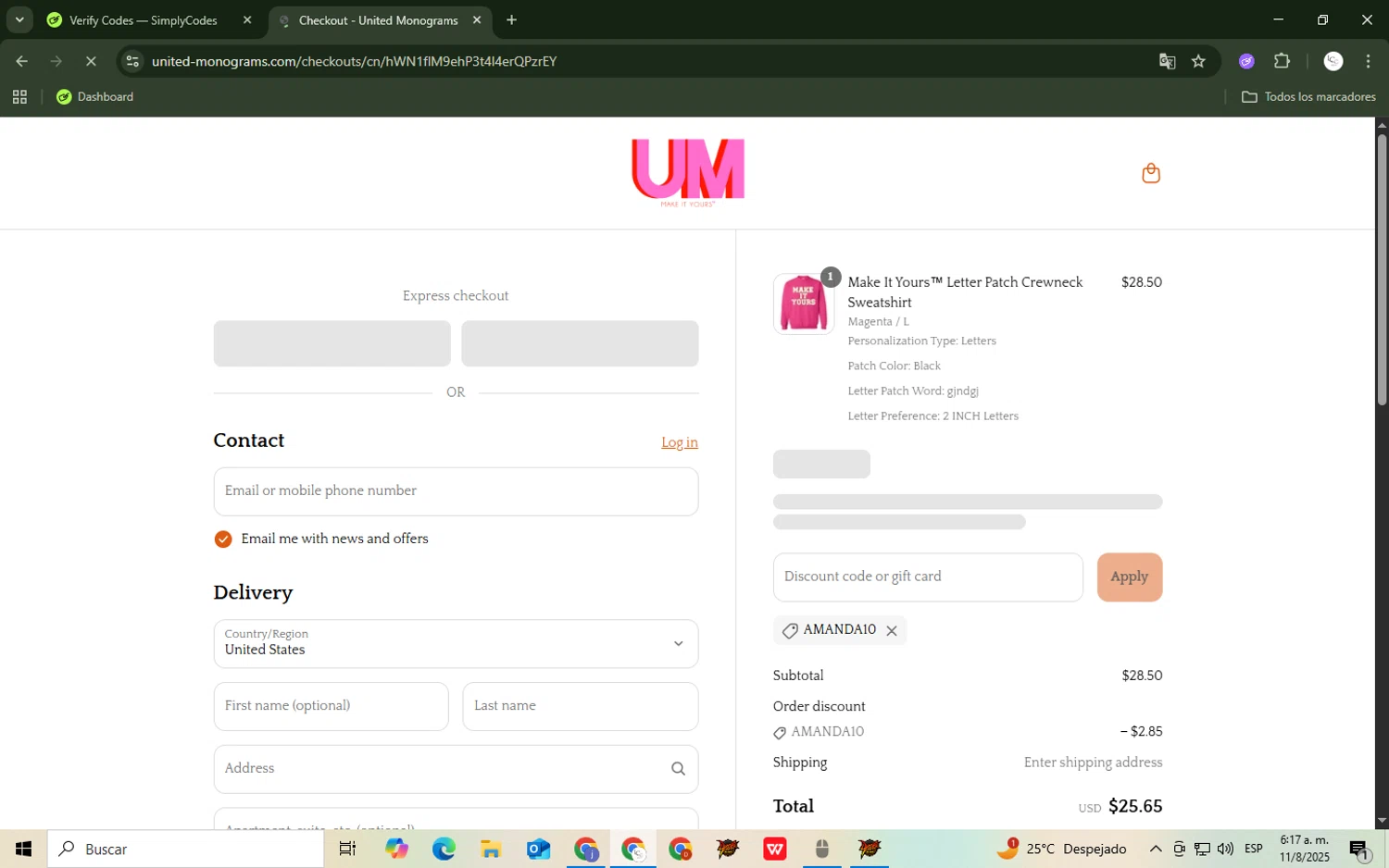 United Monograms Promo Codes - 15% Off Oct 2025